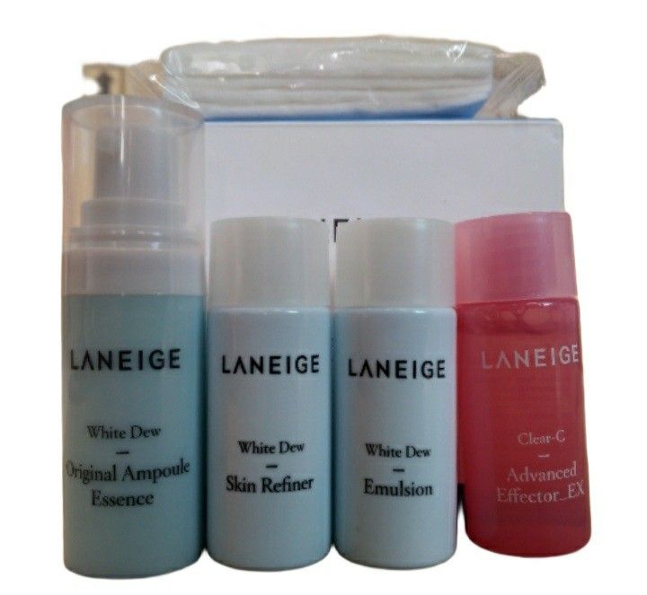 Laneige brightening trial kit (5 items), Beauty & Personal Care, Face ...