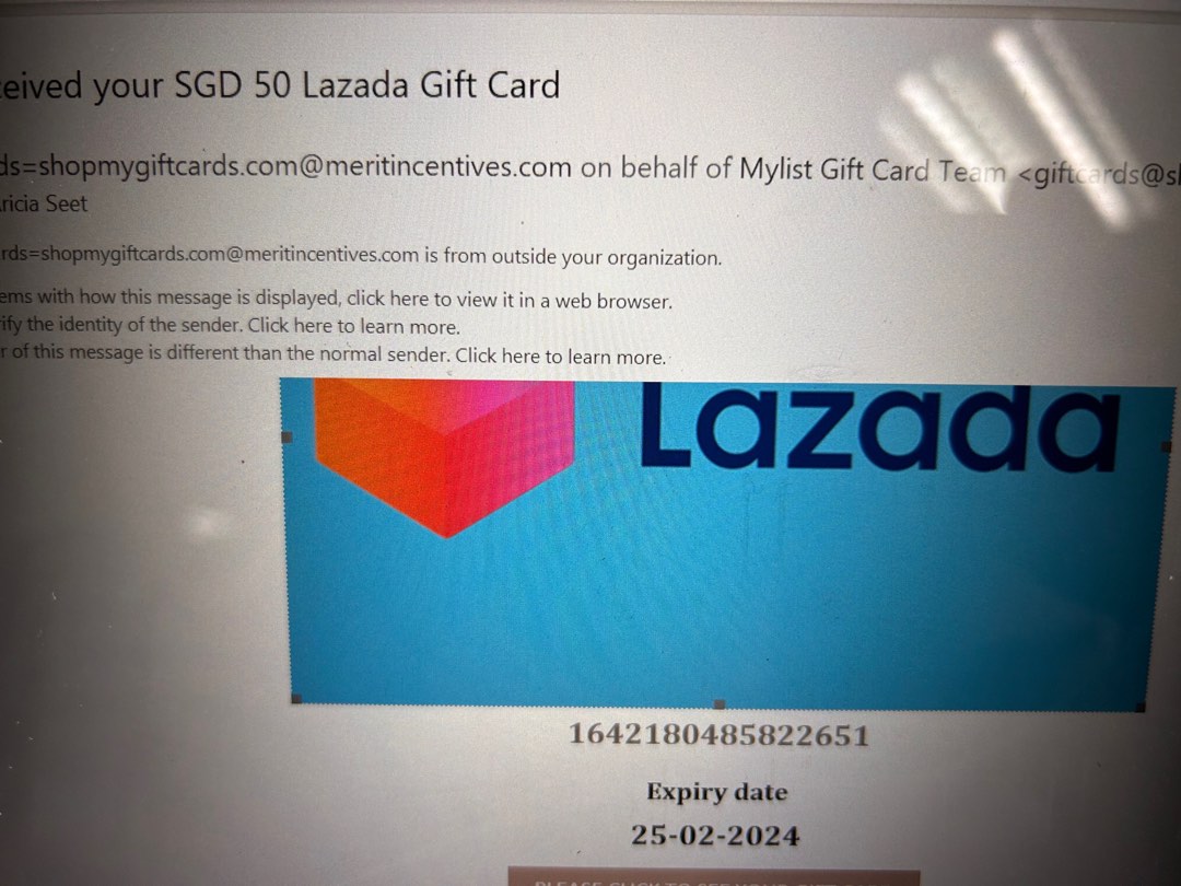 Lazada voucher $50, Tickets & Vouchers, Vouchers on Carousell
