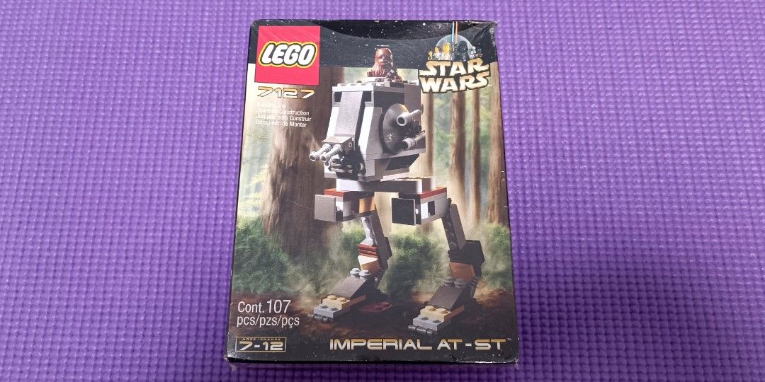 全新未開盒Lego 7127 Imperial AT-ST Star Wars 星戰系列 (2001年出產), 興趣及遊戲, 玩具 & 遊戲類 ...