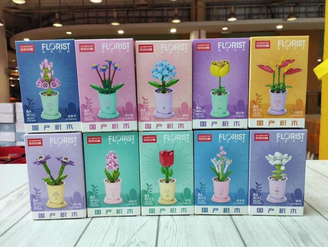 Lego bunga / Floral lego set, Hobbies & Toys, Toys & Games on Carousell