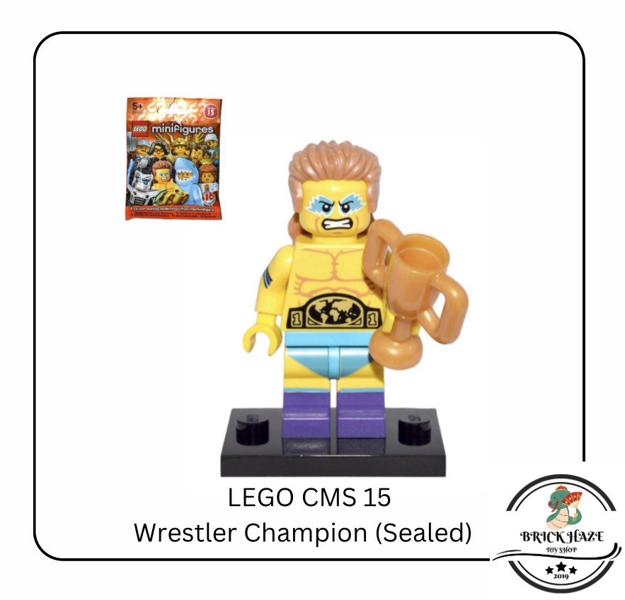LEGO CMS 15 Wrestling Champion (Sealed), Hobbies & Toys, Toys & Games ...