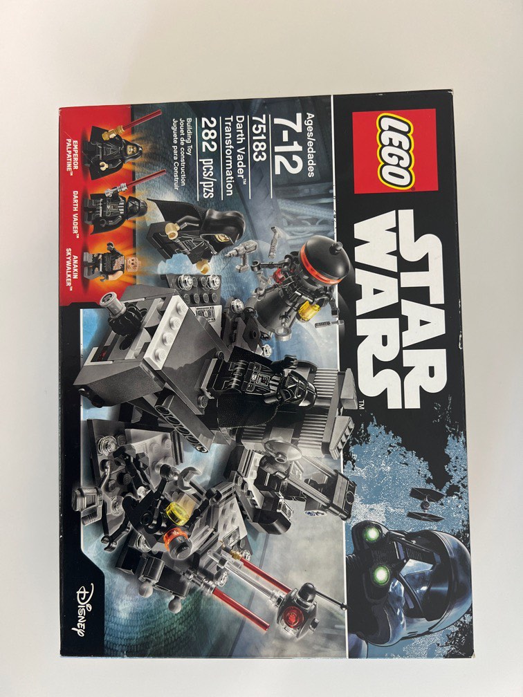 Lego Star Wars 75183 Darth Vader transformation, 興趣及遊戲, 玩具 & 遊戲類 ...