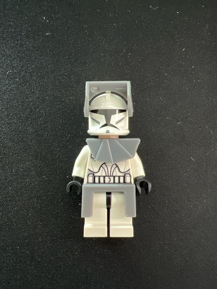 Lego Star Wars 7679 - Clone Trooper (Phase 1) - Dark Bluish Gray Visor ...