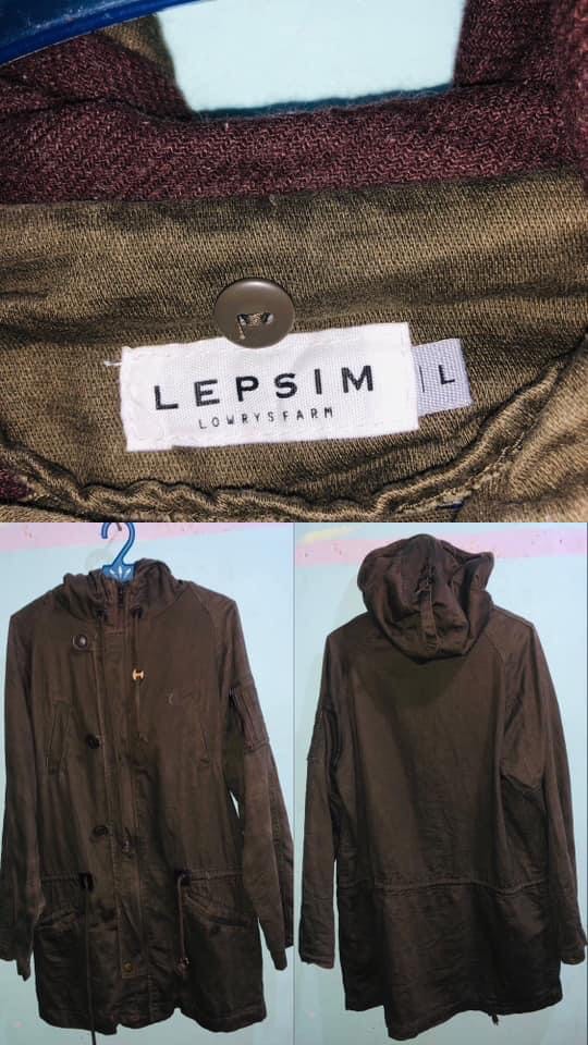 Lepsim (Leather hoodie jacket), Women's Fashion, Coats, Jackets and Outerwear on Carousell