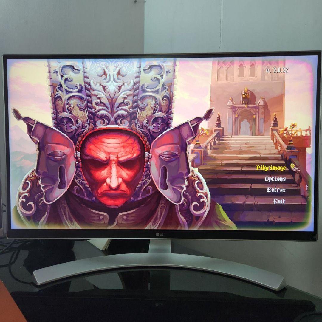LG 27" 4k Monitor with Backlight Bleed 27ud88, Computers & Tech, Parts & Accessories, Monitor ...