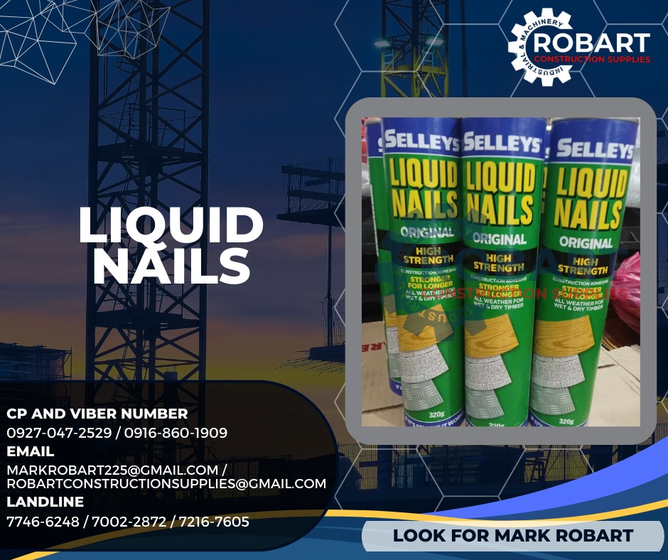 Liquid Nails, Commercial & Industrial, Construction Tools & Equipment ...