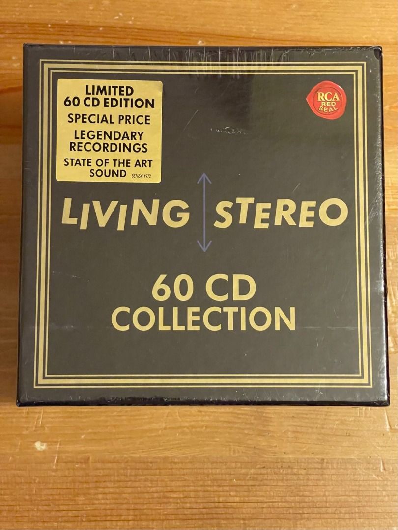 Living Stereo 60 CD Collection Volume 1, 興趣及遊戲, 音樂、樂器 & 配件, 音樂與媒體 - CD 及 DVD - Carousell