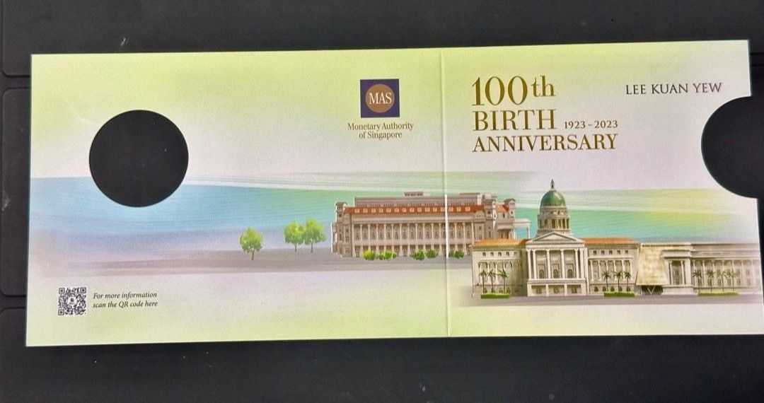 LKY 100 year Commemorative $10 Coins, Hobbies & Toys, Memorabilia ...