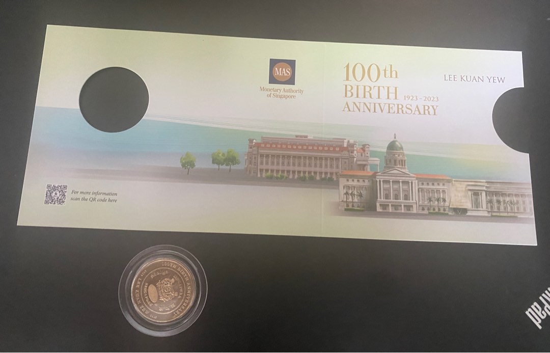 LKY $10 COIN, Hobbies & Toys, Memorabilia & Collectibles, Currency on ...