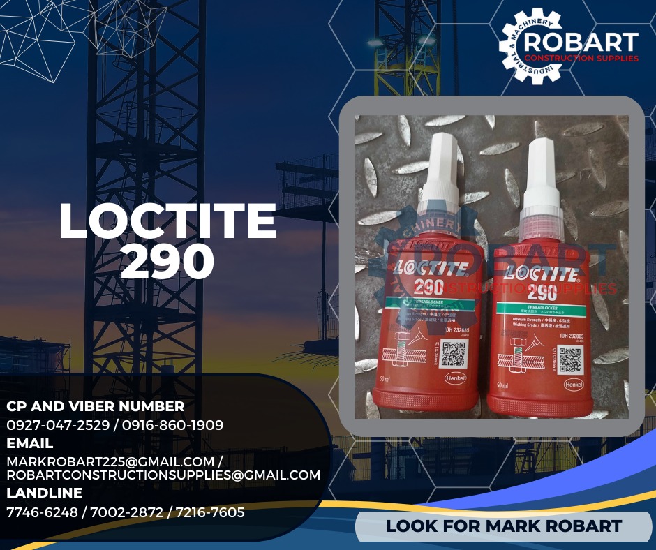 Loctite 290, Commercial & Industrial, Industrial Equipment on Carousell