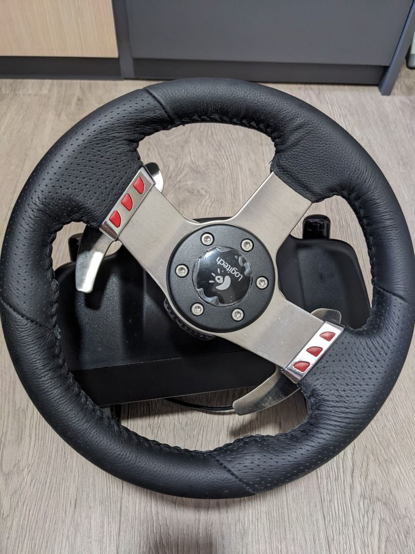 Logitech G27 USB Racing Wheel for PC, Video Gaming, Gaming Accessories ...
