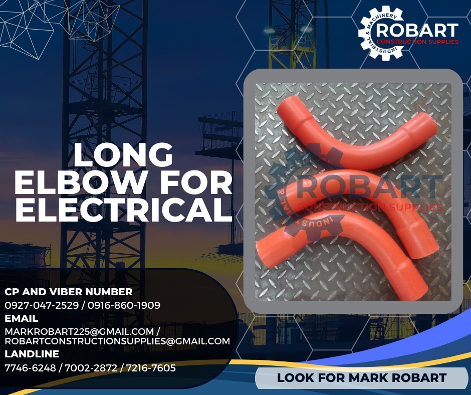 Long Elbow for Electrical, Commercial & Industrial, Construction ...