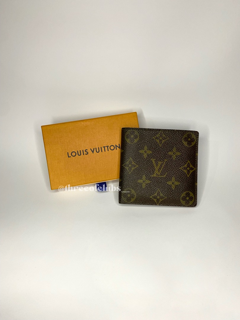 Louis Vuitton Monogram Bifold Wallet with provided original LV box ...
