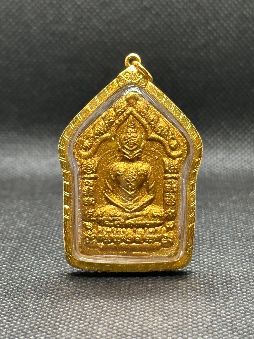 LP Sakorn Phra Khun Paen BE2554 with 70% gold casing, Hobbies & Toys ...