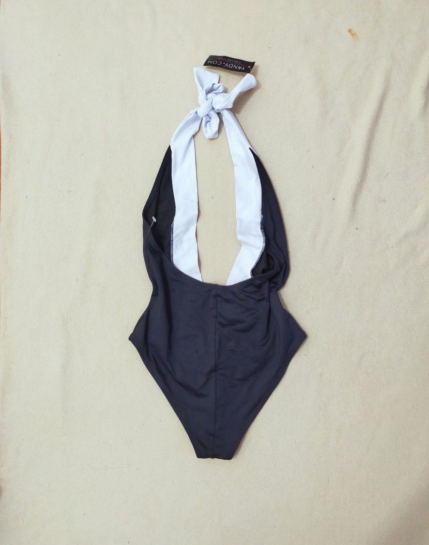 (M) YANDY.COM EXTREME PLUNGE ONE PIECE SWIMSUIT, Women's Fashion ...