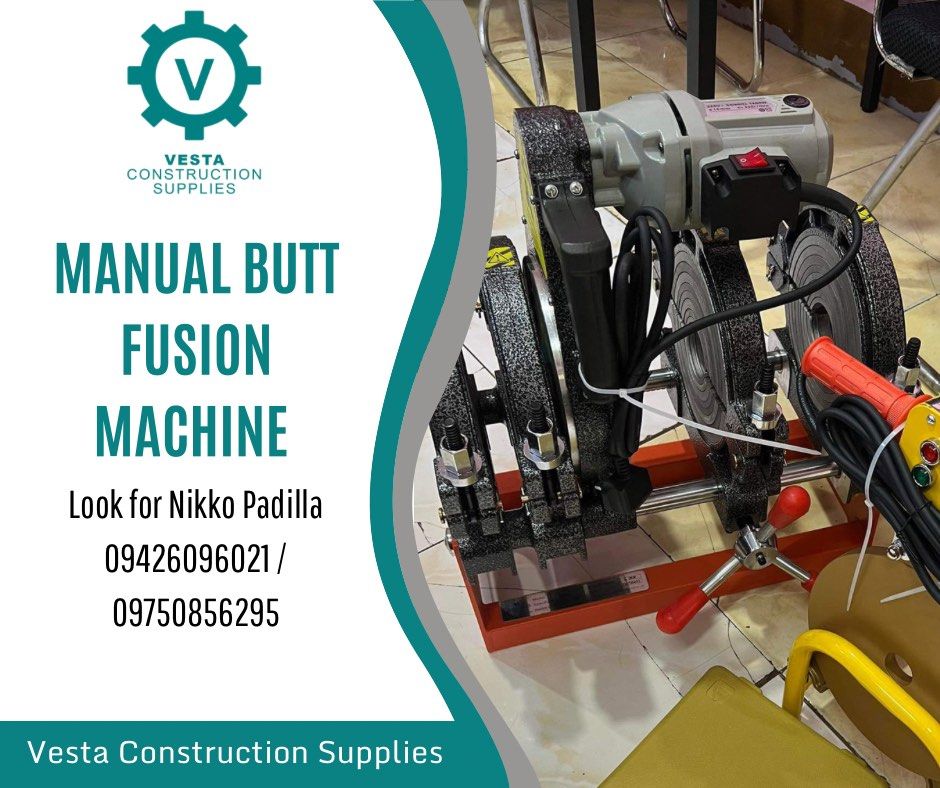 Manual Butt Fusion Machine, Commercial & Industrial, Construction Tools ...