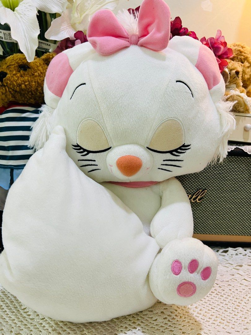 Marie cat soft toy 40cm, Hobbies & Toys, Toys & Games on Carousell