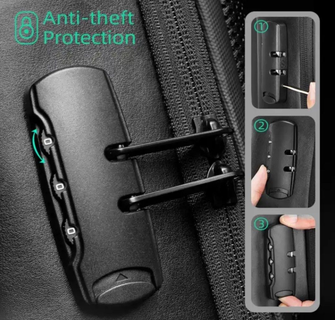 MARK RYDEN Anti Thief Backpack Men Business Fits for 15.6 inch Laptop ...