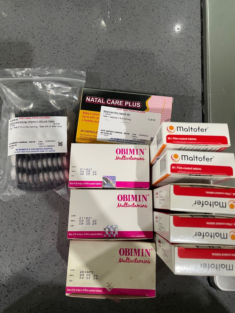 Maternity supplements, Health & Nutrition, Health Supplements, Vitamins ...