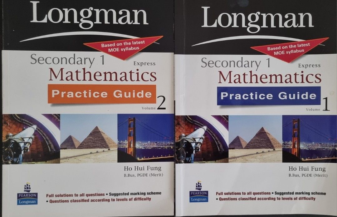 Maths longman sec 1 practice guide, Hobbies & Toys, Books & Magazines ...