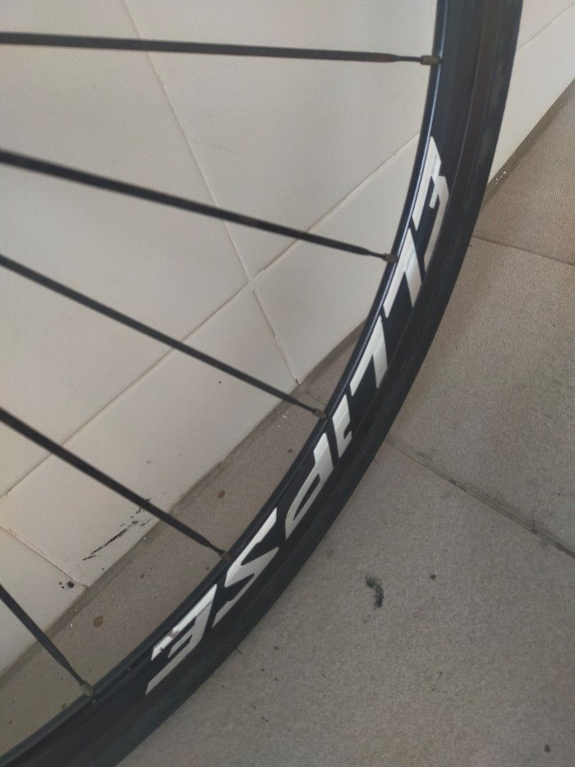 Mavic Ellipse Track Wheelset for Fixed Gears/Fixie, Sports Equipment ...