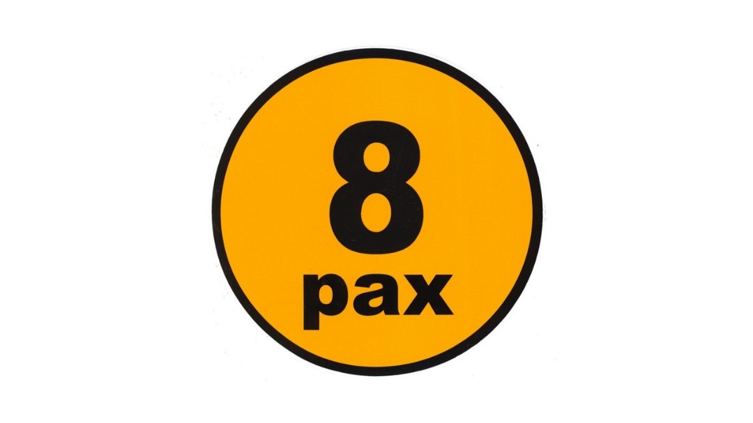 LTA Approved Maximum Passenger Capacity Label (MPC) Commercial Vehicle ...