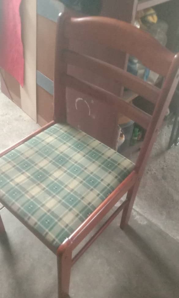 Meja mkn solid kerusi solid, Furniture & Home Living, Furniture, Tables ...