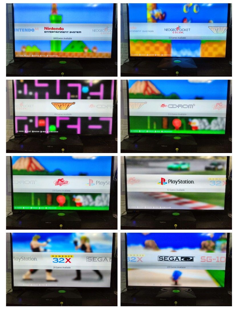 Microsoft XBOX 250GB Hard Modded | Ultimate Retro Gaming Unit, Video ...