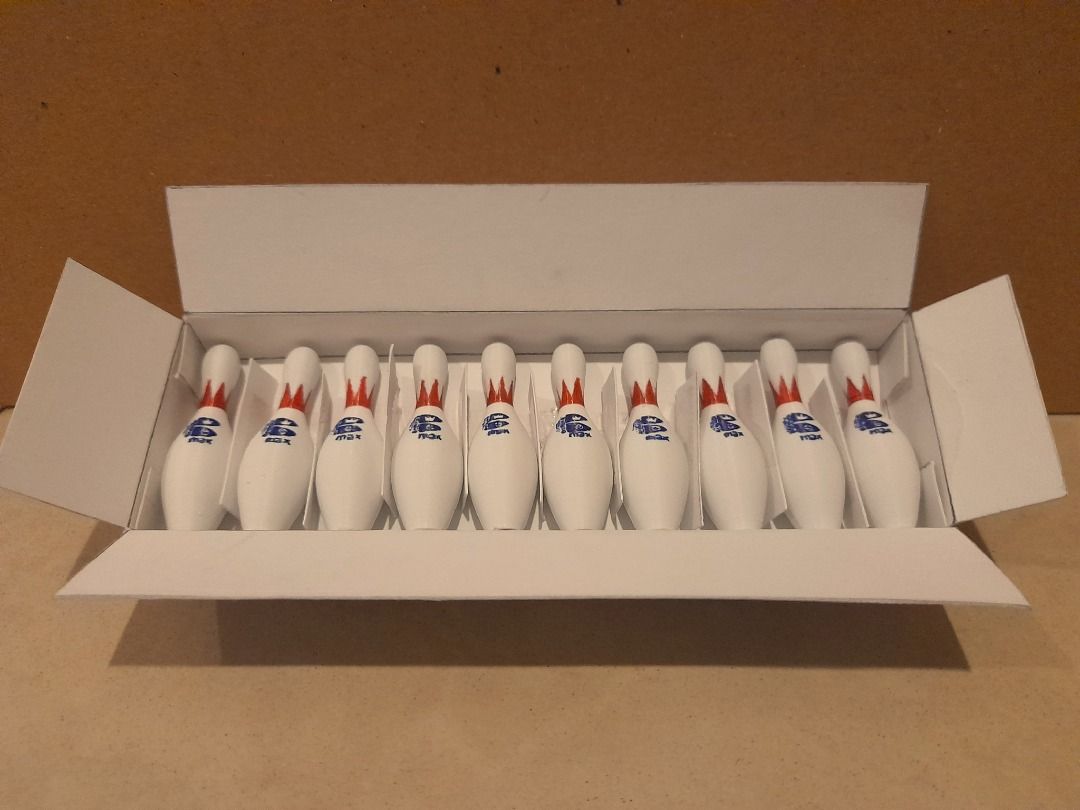 Mini Brunswick Max Bowling Pin (Includes Marble), Sports Equipment ...