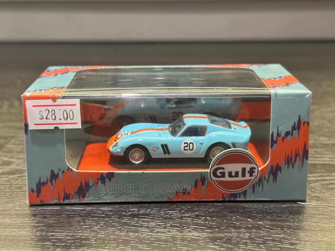 Mini Dream 1/64 Ferrari 250 GTO Gulf Blue, Hobbies & Toys, Toys & Games ...