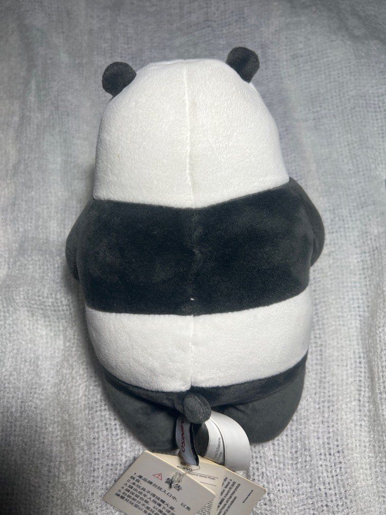 Miniso We Bare Bears Pan Pan Soft Toy, Hobbies & Toys, Toys & Games on ...