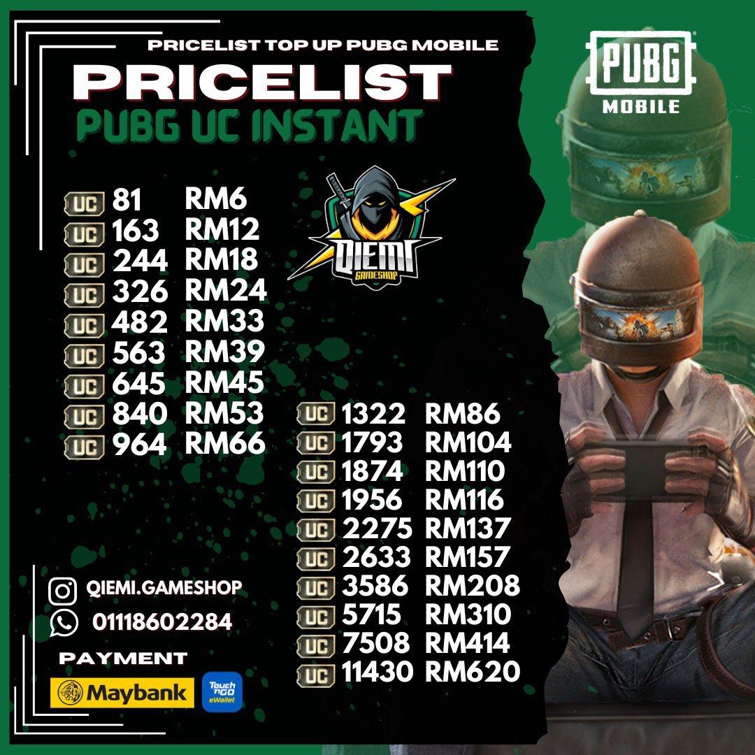 Mobile Legends Diamonds Pubg UC & Valorant Point!, Video Gaming, Gaming ...