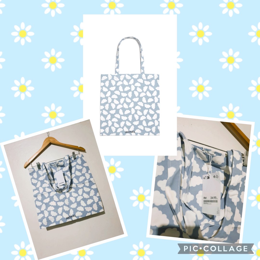 Monki Cloud Tote Bag, Women's Fashion, Bags & Wallets, Tote Bags on ...