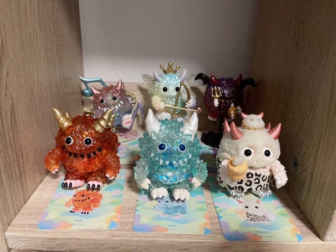 Monster fluffy popmart, Hobbies & Toys, Toys & Games on Carousell