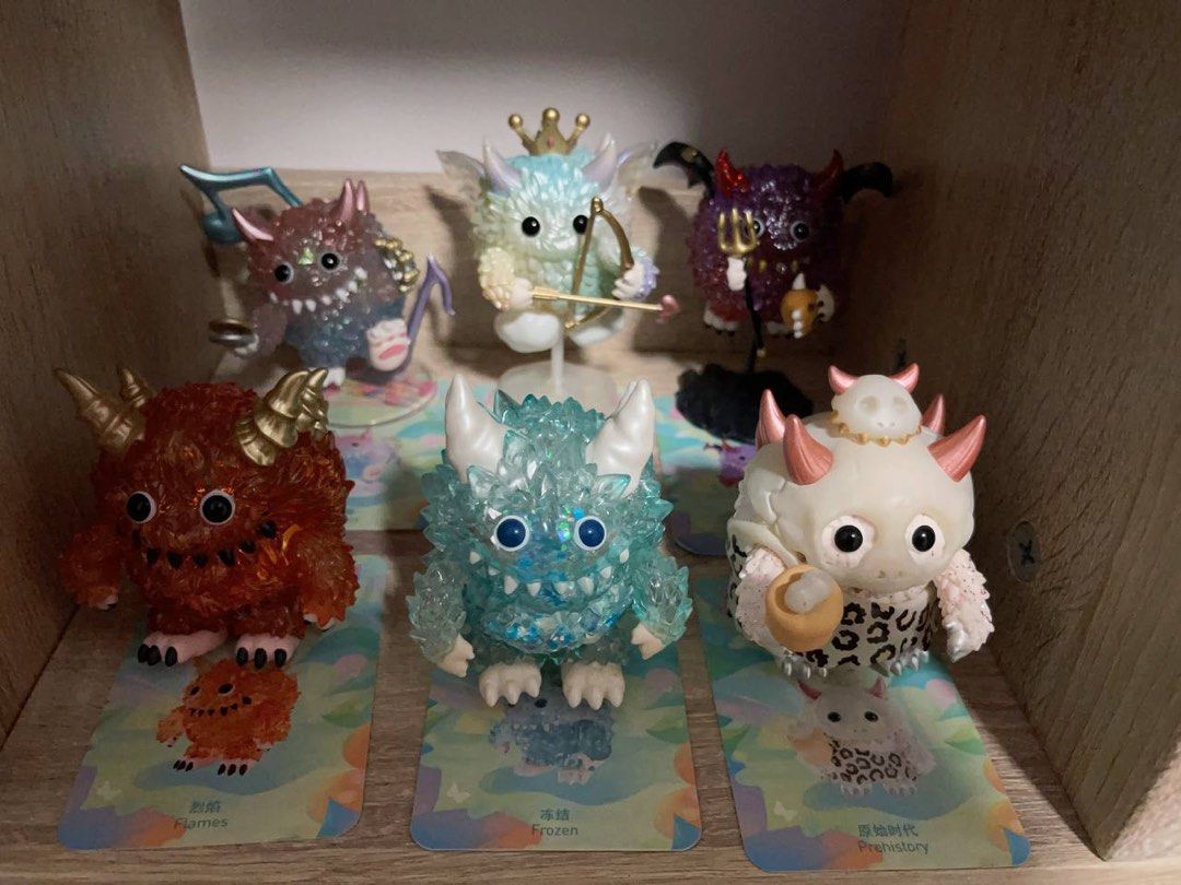 Monster fluffy popmart, Hobbies & Toys, Toys & Games on Carousell