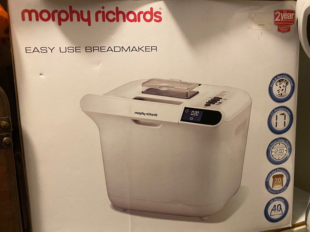 Morphy Richards Breadmaker, TV & Home Appliances, Kitchen Appliances ...