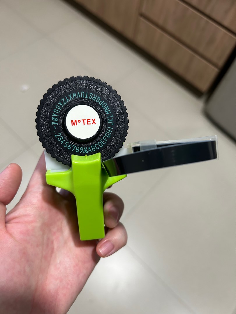 Motex label maker and tape, Hobbies & Toys, Stationery & Craft, Craft ...