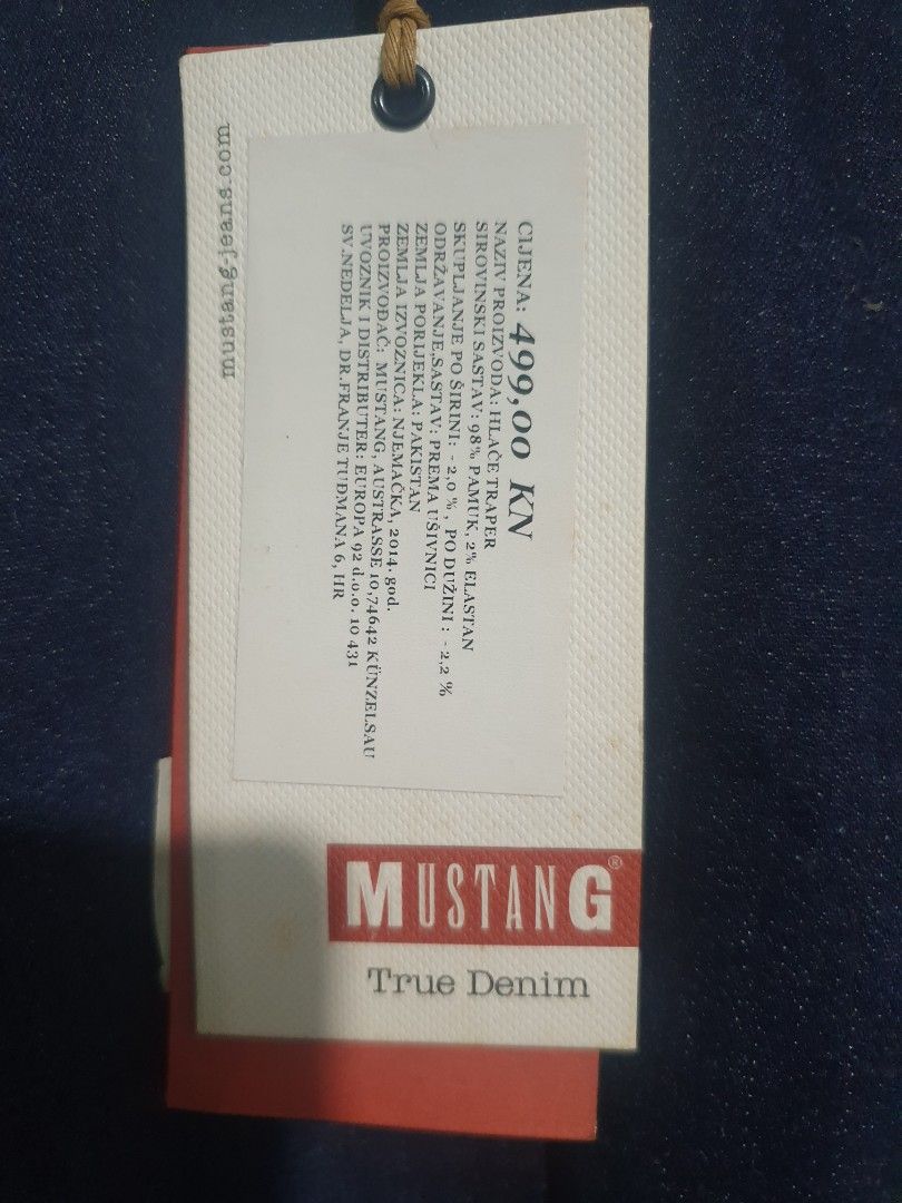 MUSTANG PANTS, Men's Fashion, Bottoms, Trousers on Carousell