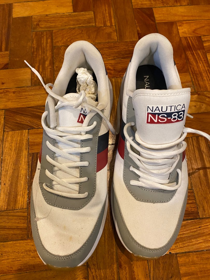 Nautica sneakers - brand new with stain, Men's Fashion, Footwear ...