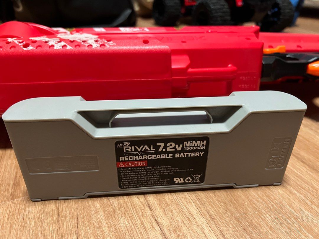 Nerf rival nemesis with rechargeable battery, Hobbies & Toys, Toys ...