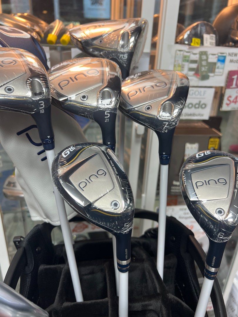 NEW 2023 PING G Le3 Driver, Wood, Hybrid, Irons [With ULT 250J Ladies ...