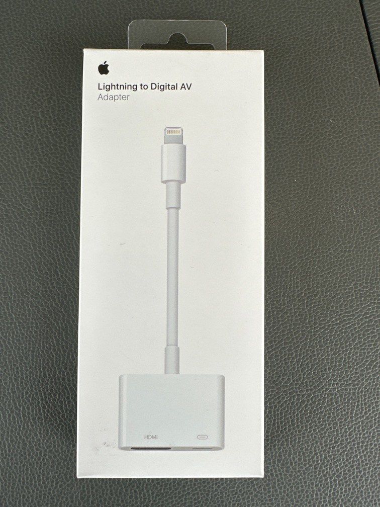 New Apple Lightning to Digital AV Adapter, Computers & Tech, Parts ...
