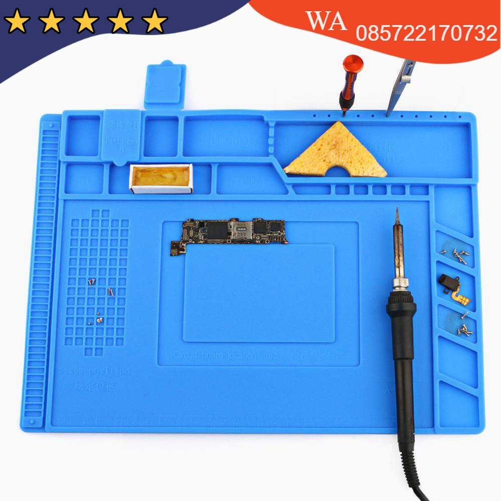 New! ESPL Alas Matras Solder Silikon Soldering Mat Heat Resistant ...