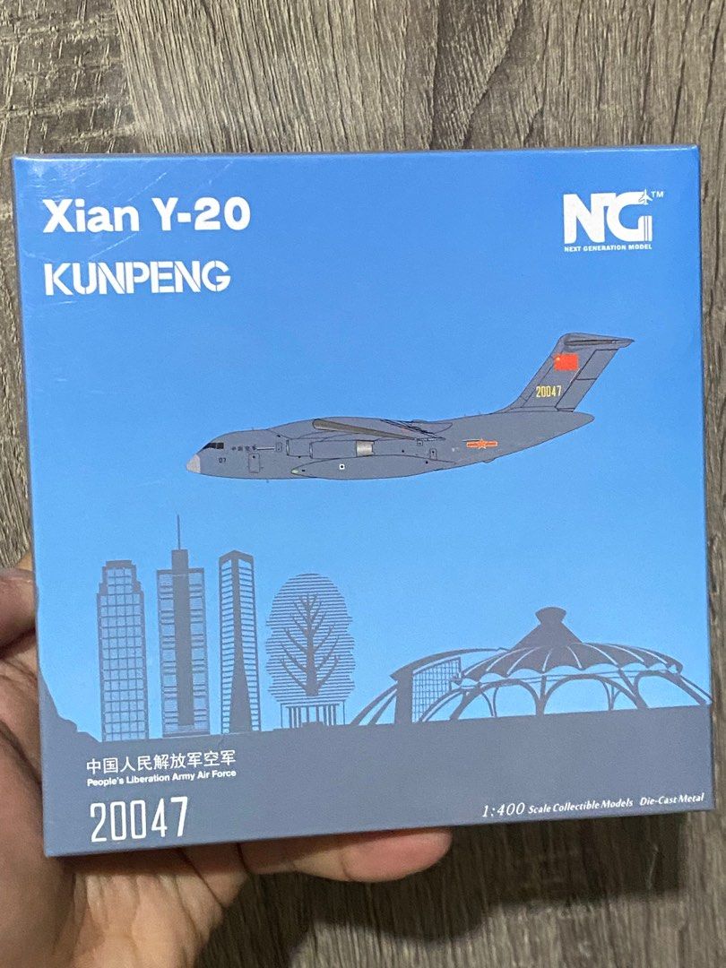 NG Models 1:400 Xian Y-20 Kunpeng, Hobbies & Toys, Toys & Games on Carousell