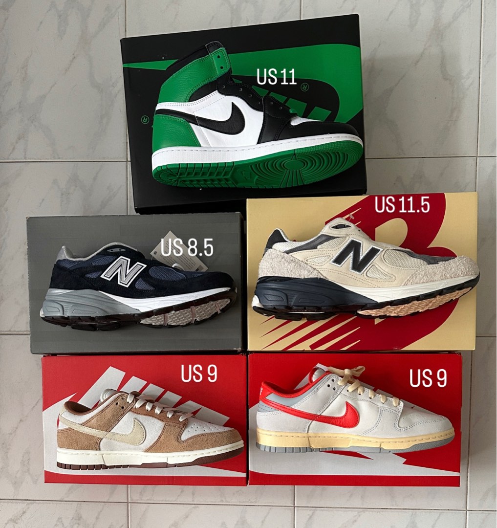 Nike new balance sneakers Jordan 1 Dunk low, Men's Fashion, Footwear ...