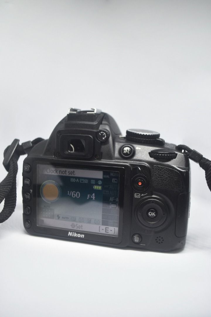 Nikon D3100 DSLR Camera Body (With Original Battery and Strap), Photography, Cameras on Carousell