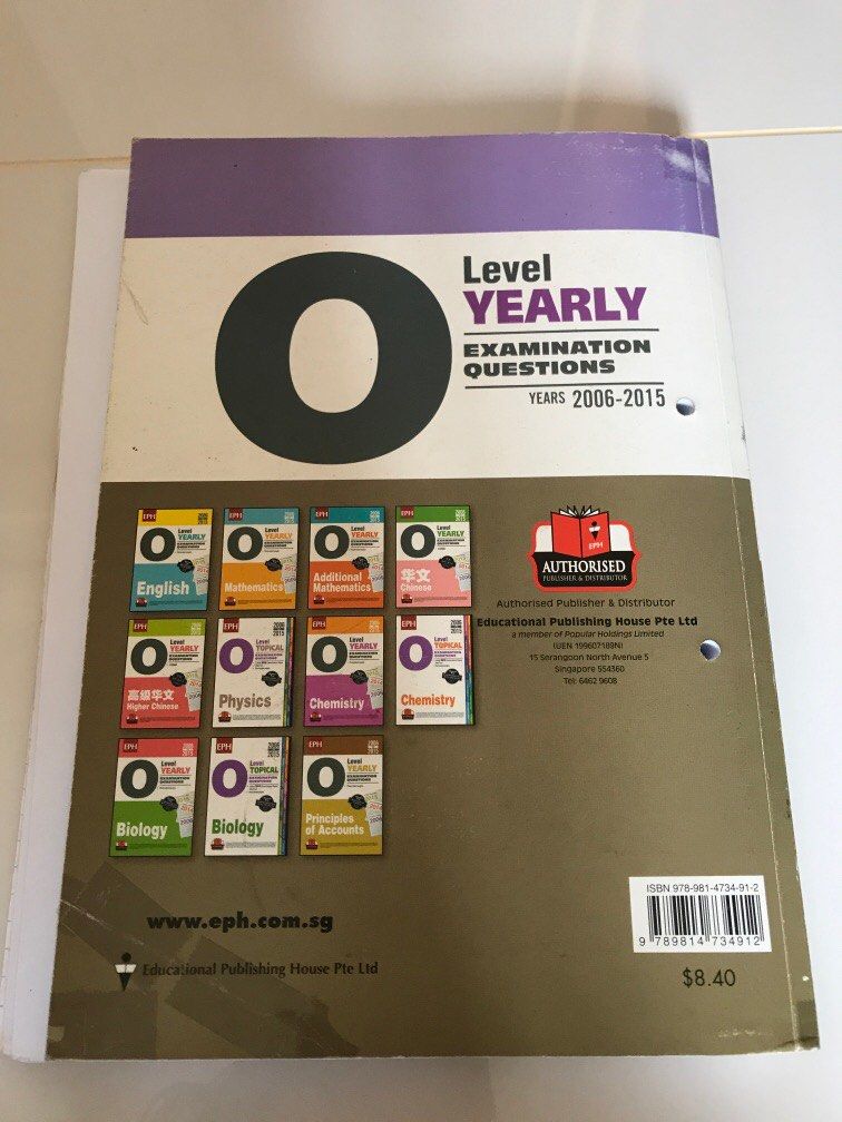 O LEVELS PHYSICS TYS, Hobbies & Toys, Books & Magazines, Assessment ...