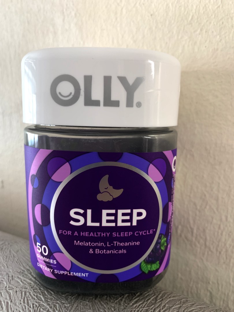 (Exp 10/24)Olly sleep aid ( contains melatonin and L theanine ), Health ...