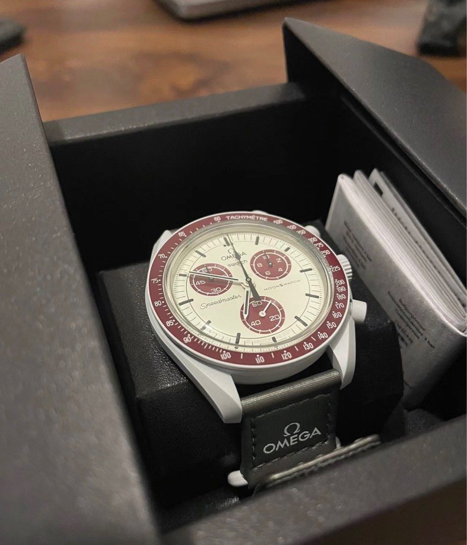 Omega Swatch Watch Pluto, Luxury, Watches on Carousell