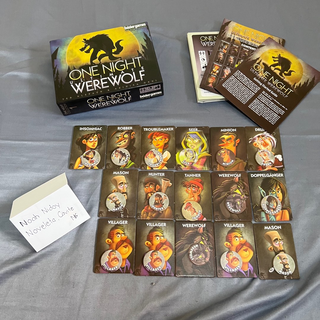One Night Werewolf, Hobbies & Toys, Toys & Games on Carousell